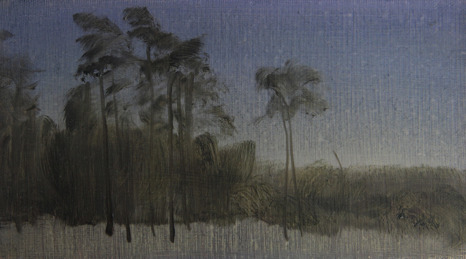 LAS NOCĄ | Aleksander Żywiecki Obrazy